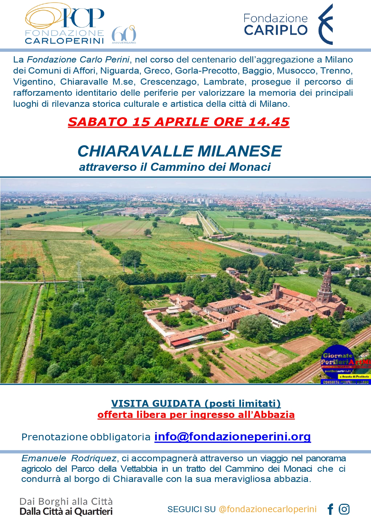 Visita guidata a Chiaravalle Milanese - Fondazione Perini - Milano ...